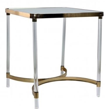 ALLURE SIDE TABLE - Jana Ward Interiors
